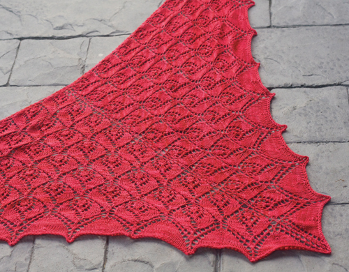 Rosebud Shawl by Tin Can Knits